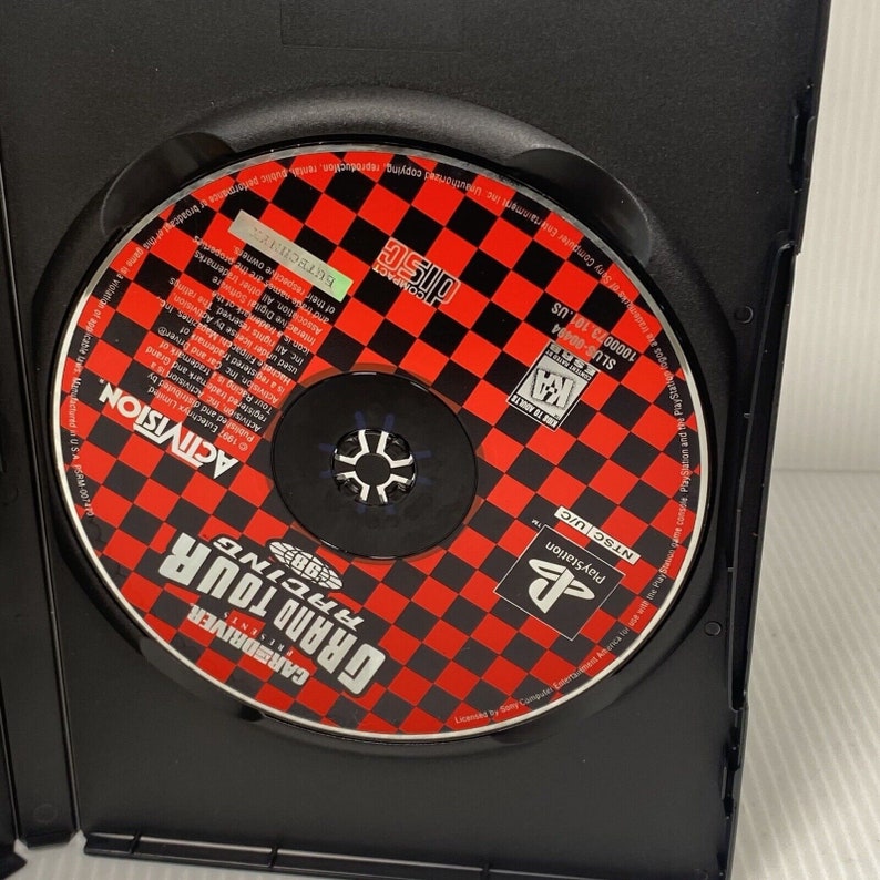 Car and Driver Grand Tour Racing '98 PS1 Sony Playstation Tested With ...