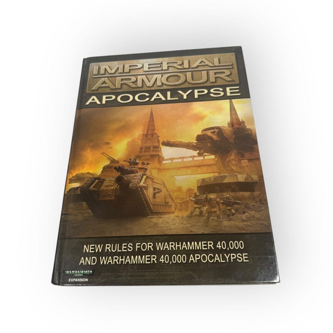 Imperial Armour Apocalypse Forge World New Rules for Warhammer 40K ...