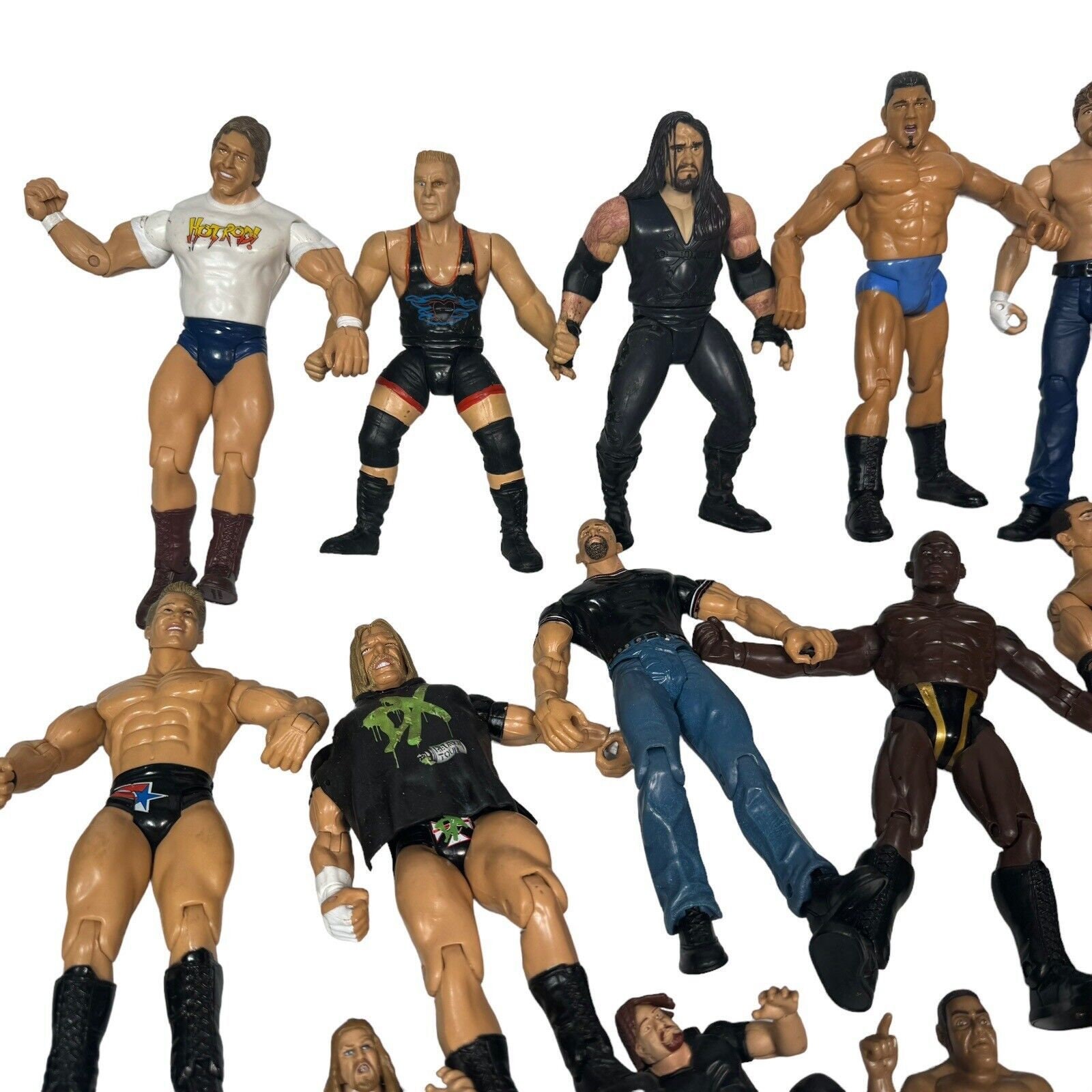 Lot of 16 WWE Wrestling Toys Early 2000s Era Jakks Pacific VTG - Etsy