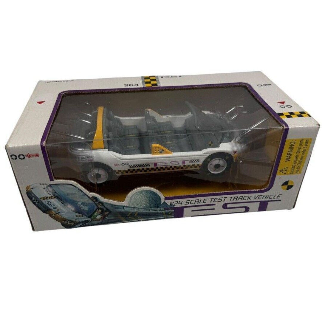 Disney 1:24 GM Test Track Vehicle Car White New in Box Epcot - Etsy