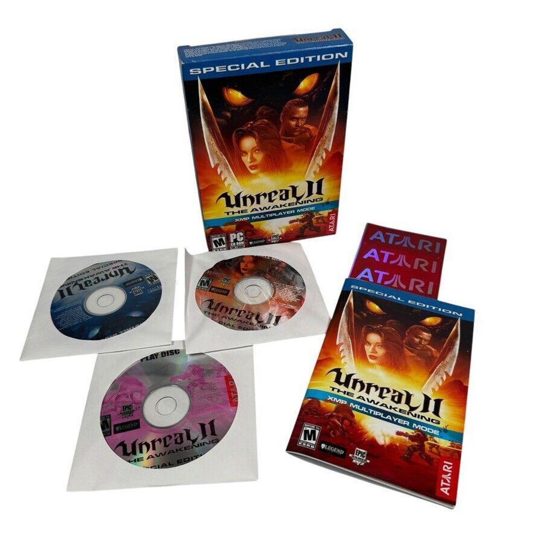 Unreal Ii 2 the Awakening Xmp Special Edition Pc Retail Box Xmp ...