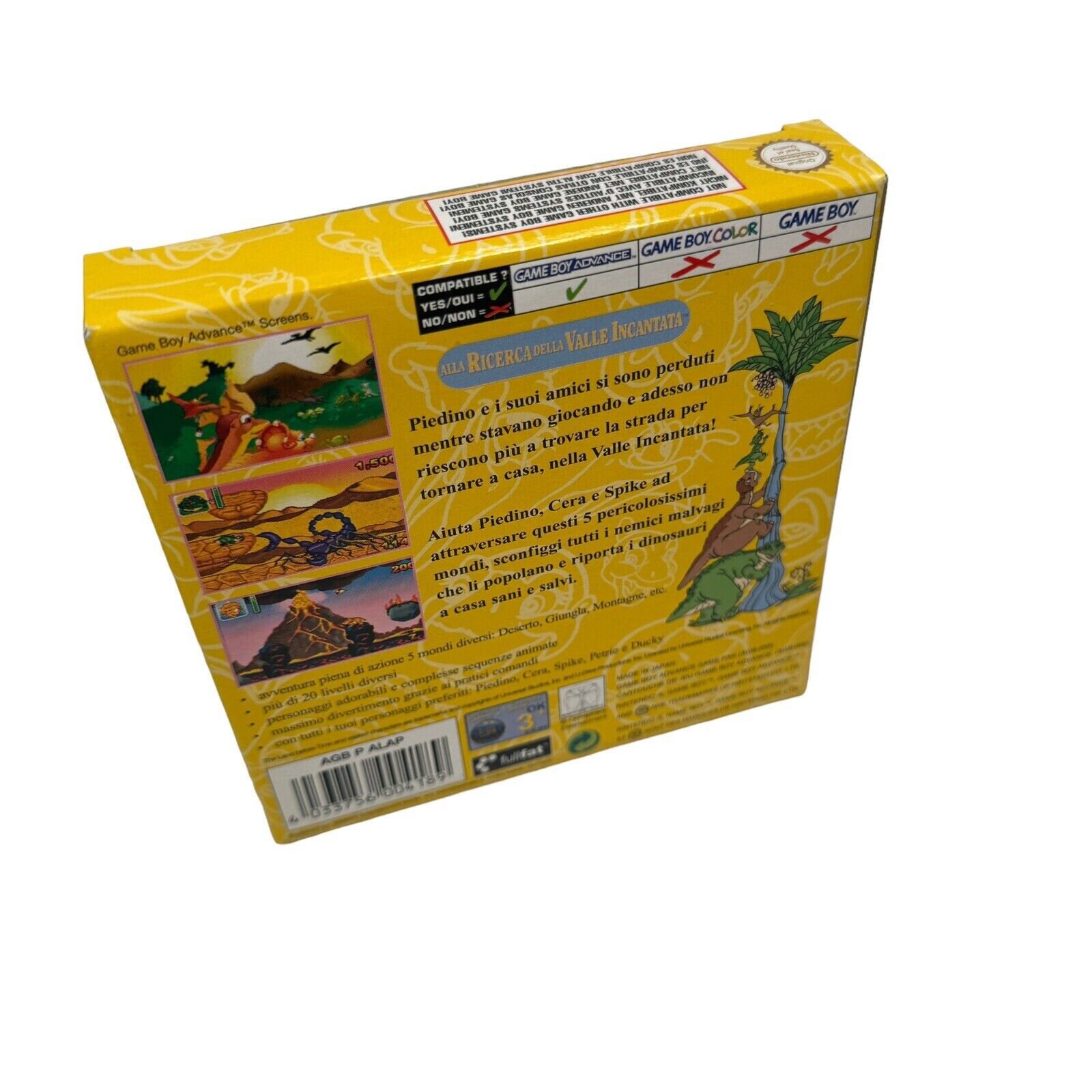 The Land Before Time Game Boy Advance Italian European Version Complete ...
