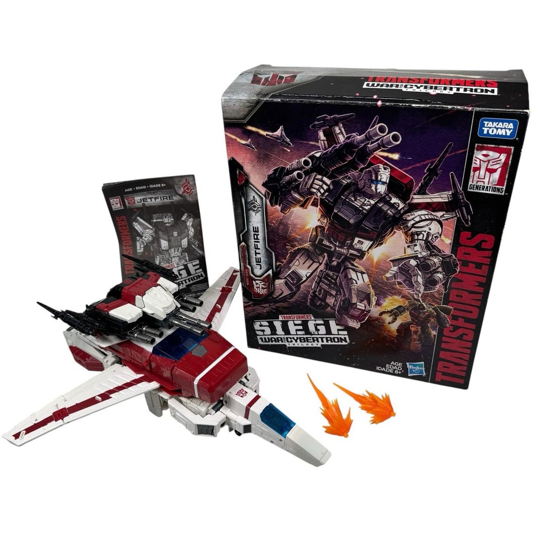 Transformers Generations War for Cybertron Siege Jetfire Commander ...