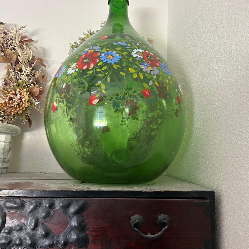 Italian Demijohn - Etsy