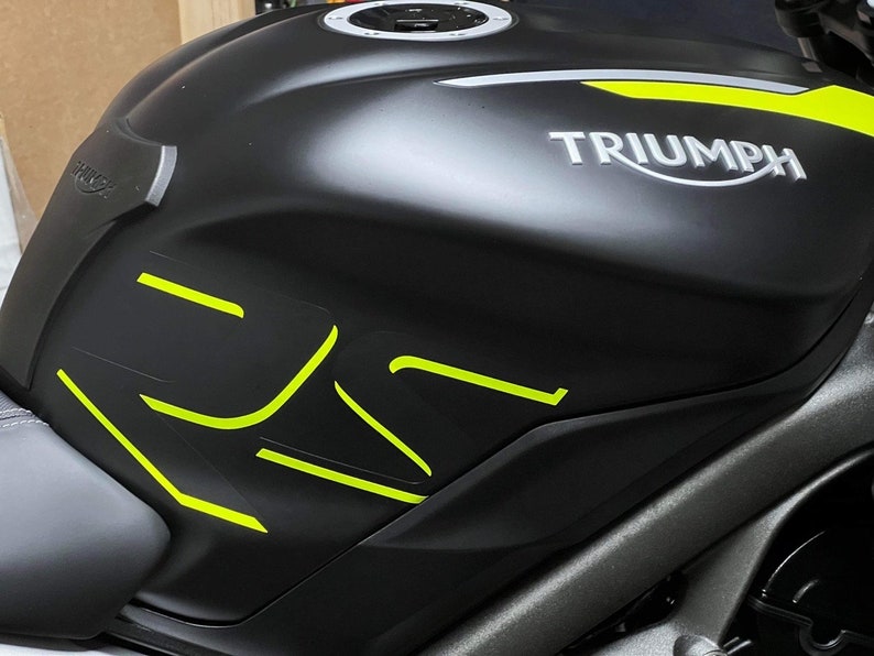 RS Tank Vinyl Triumph Street Triple - Etsy