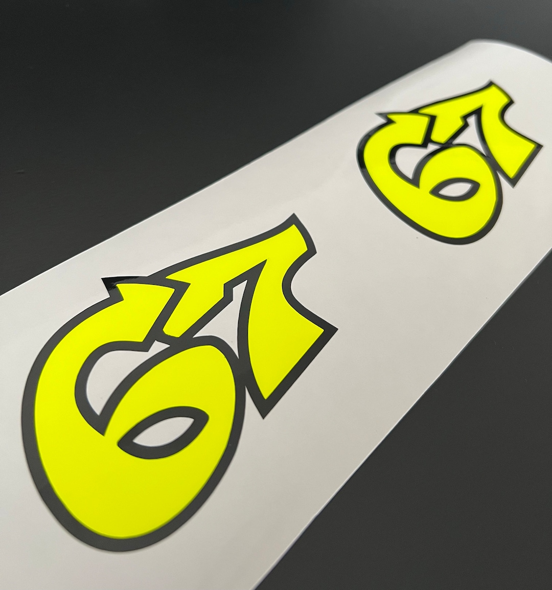 100mm Shane Shakey Byrne Style 67 Race Numbers - Etsy