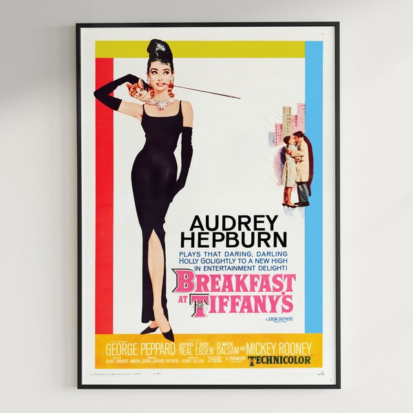 Breakfast at Tiffanys Poster - Etsy