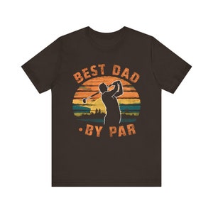 Best Dad by Par Golf Shirt - Father's Day Gift - Dad Golf T-shirt ...