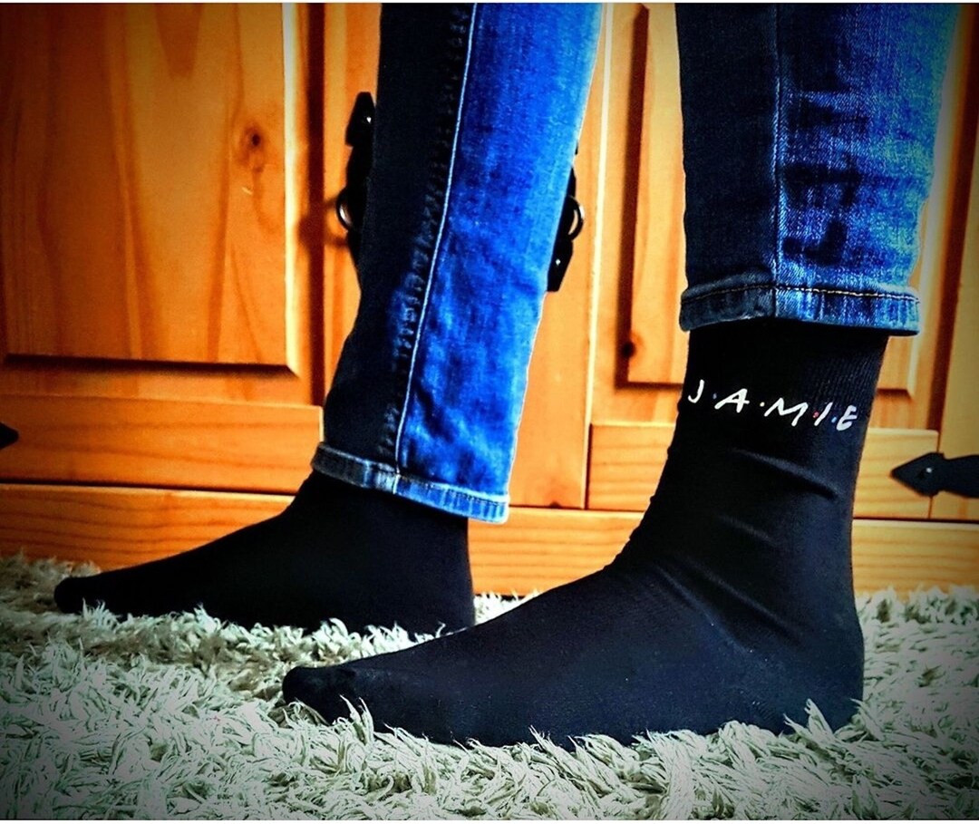 Friends TV Show Inspired Men's Socks Any Name Personalised Gift Socks ...