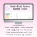 Business Pipeline Google Sheet | Client Tracker Spreadsheet | Google ...