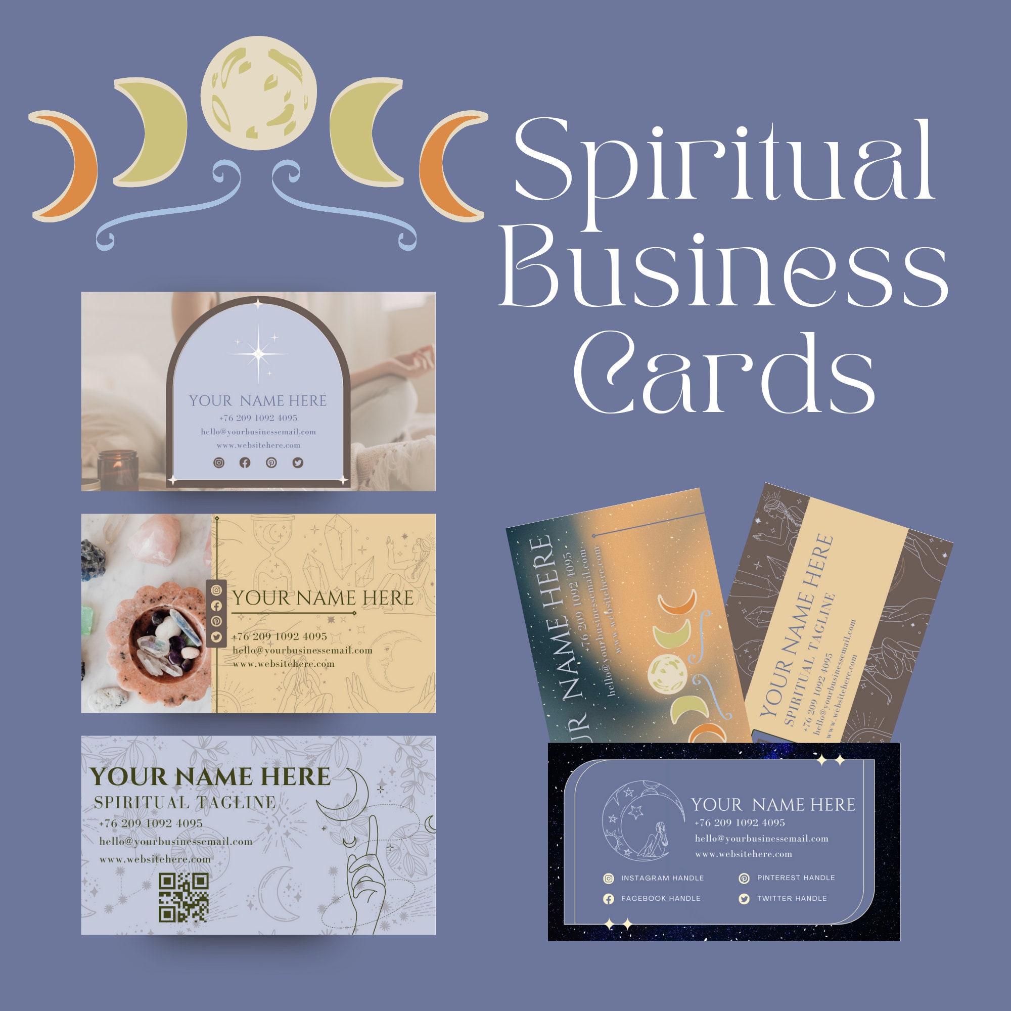 Esoteric Business Cards Spiritual Business Card Images Free Download