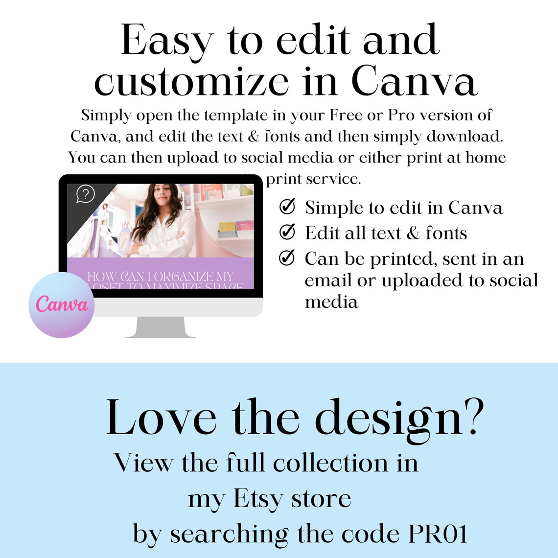 Organizer Social Media Templates | Decluttering | Cleaning Business ...