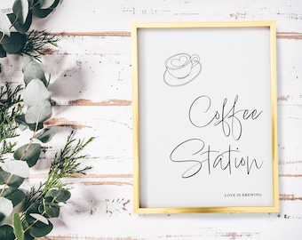 Dessert Bar Sign | Wedding & Special Event Printable Sign | Minimalist ...
