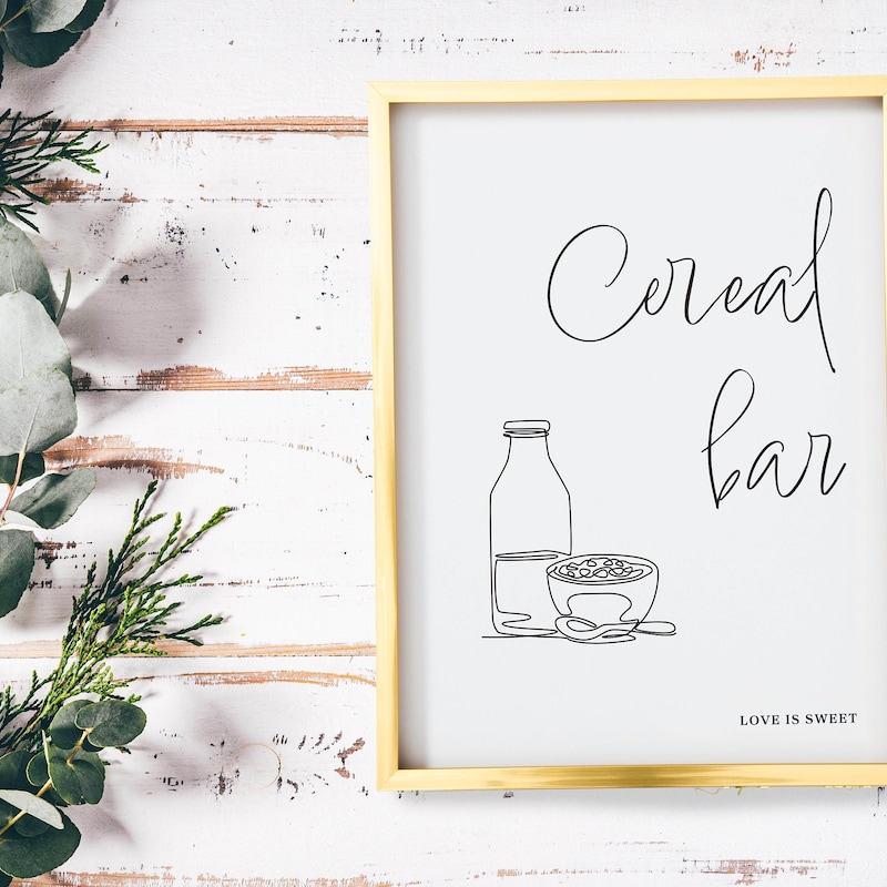 Cereal Bar - Etsy
