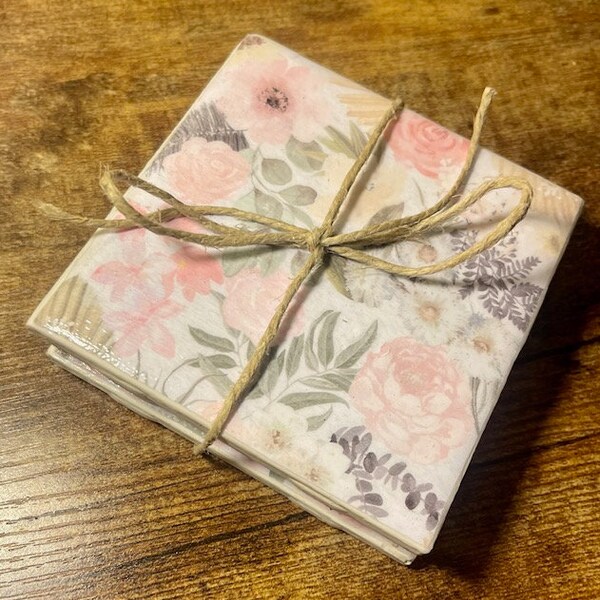 Tile Coasters - Etsy