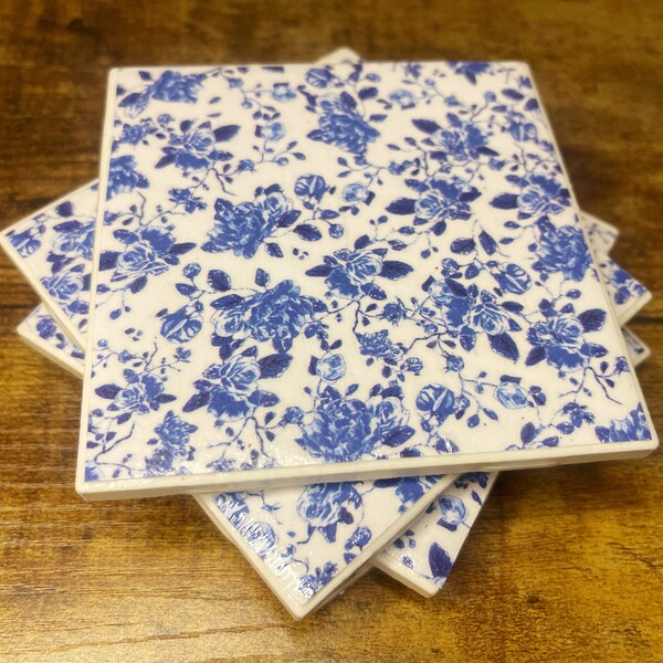 Tile Coasters - Etsy