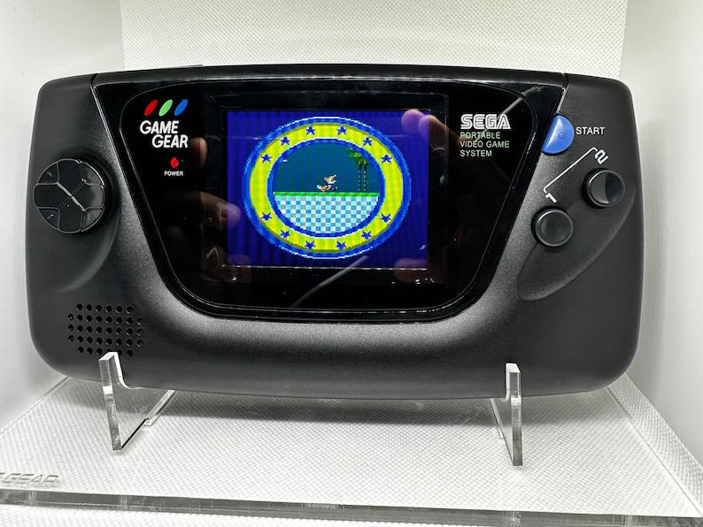 Sega Game Gear New Capacitors New Shell New LCD Screen bennvenn Free ...