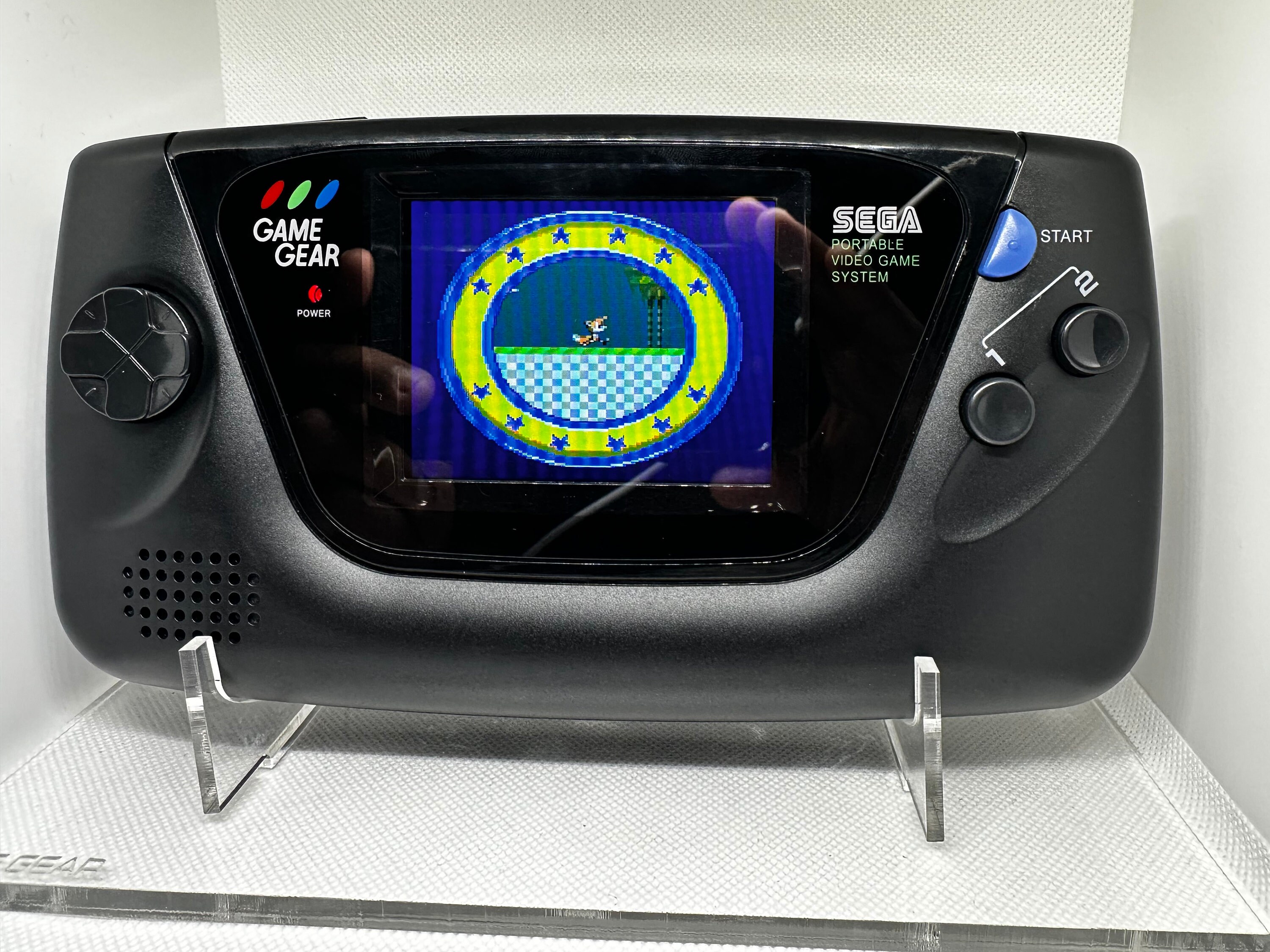 Sega Game Gear + New Capacitors + New Shell + New LCD Screen (bennvenn) + Free Game - Etsy