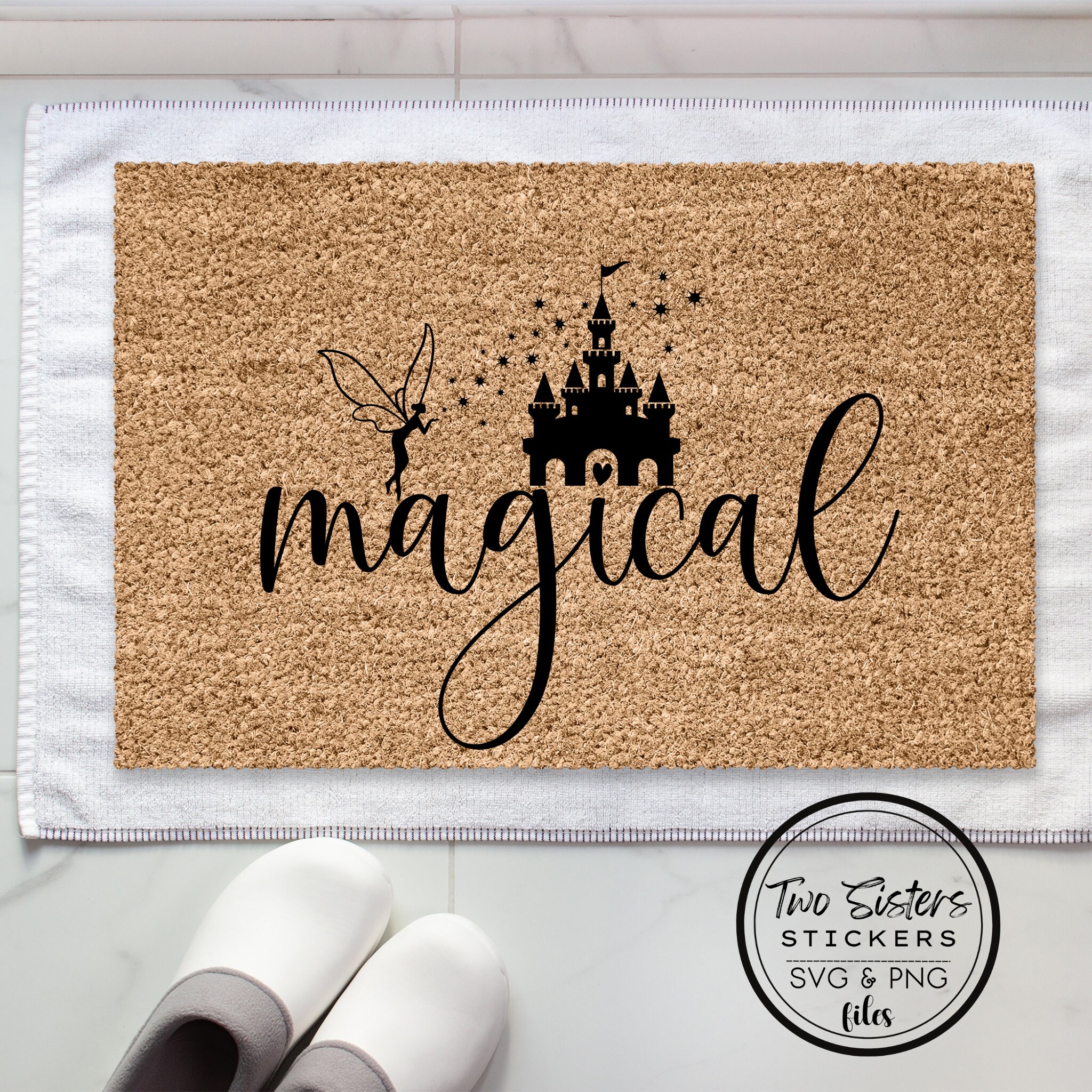 Magical SVG & PNG Family Trip/vacation Castle Design for Projects ...