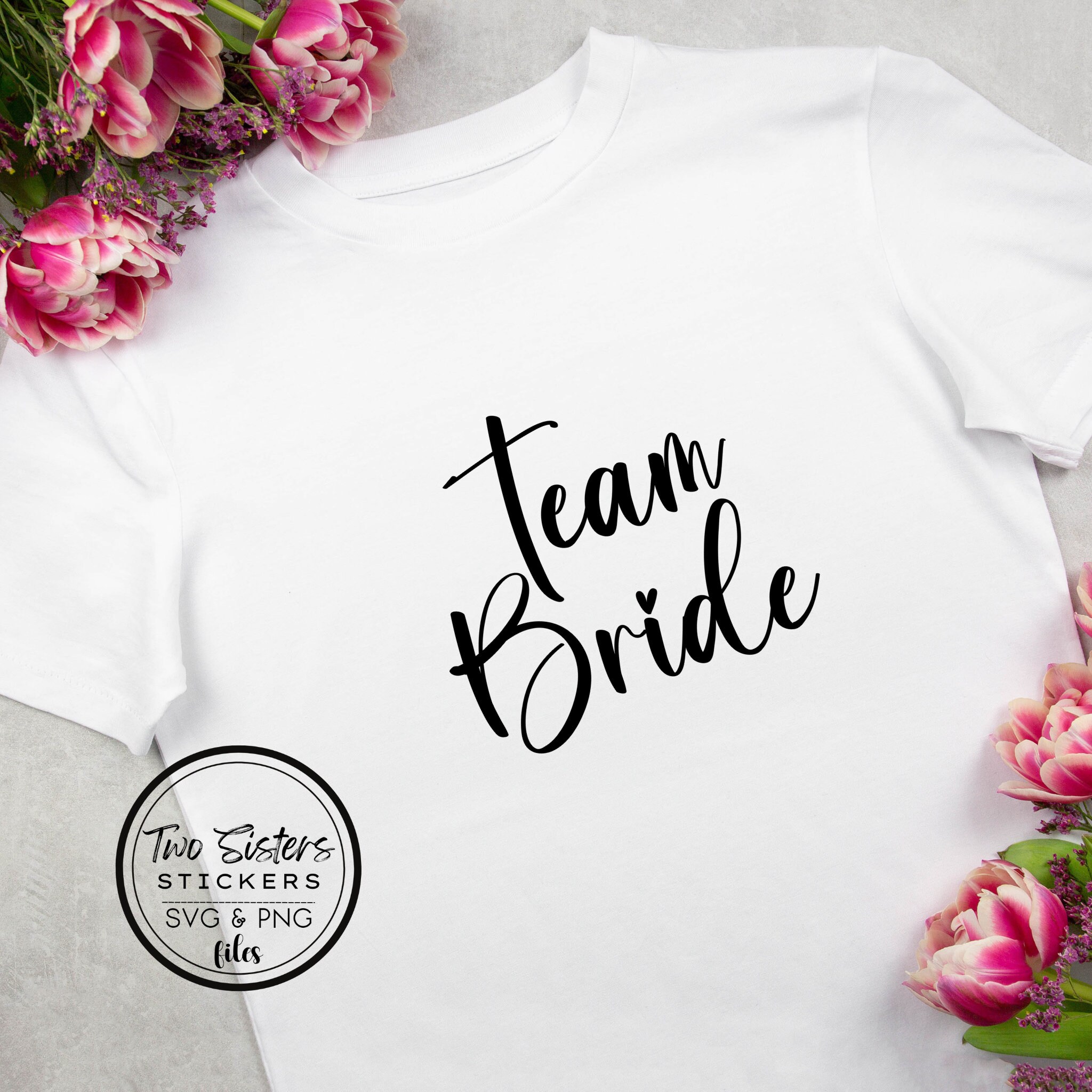 Team Bride SVG & PNG Files Wedding Bridal Shower - Etsy