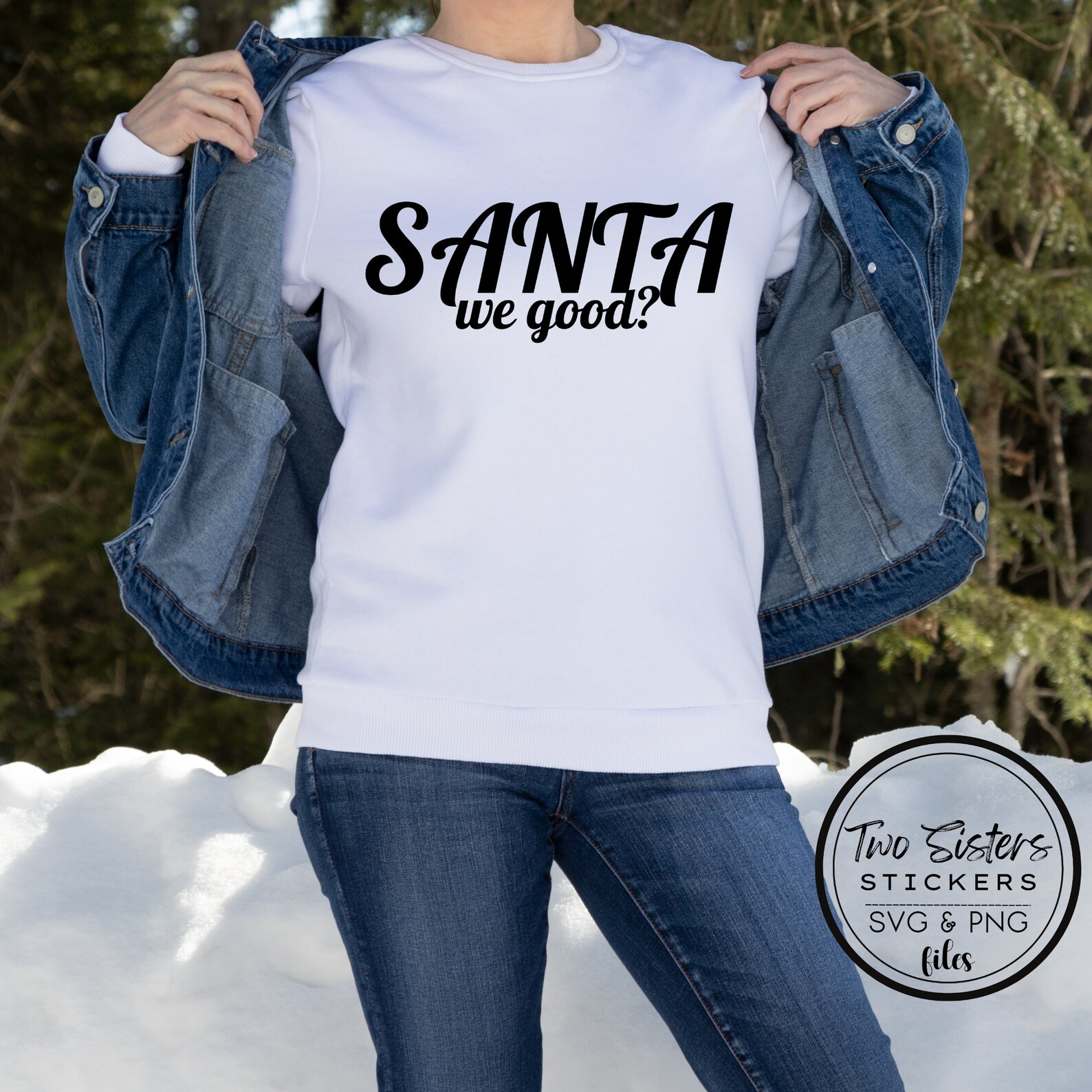 Santa We Good? SVG PNG | Christmas, Winter, Holiday Season | Design for ...