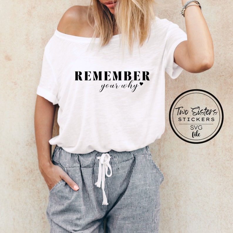 Remember Your Why SVG & PNG Files | Inspirational Design for Projects ...