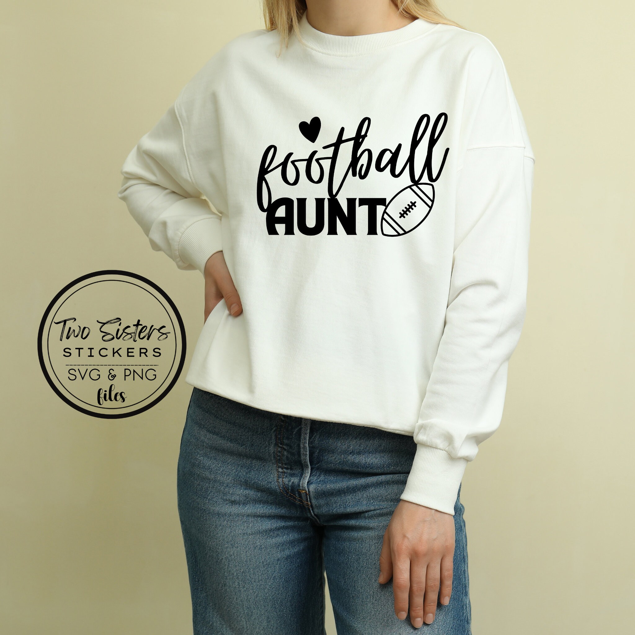 Football Aunt SVG PNG | Football Shirt | Football Season | Design for ...