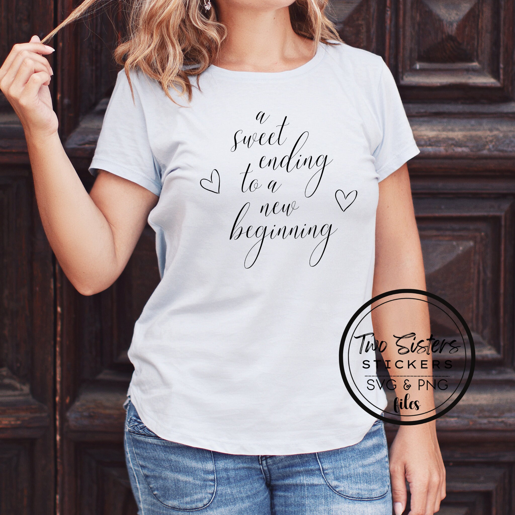 A Sweet Ending to a New Beginning SVG PNG, Wedding, Bridal Shower ...