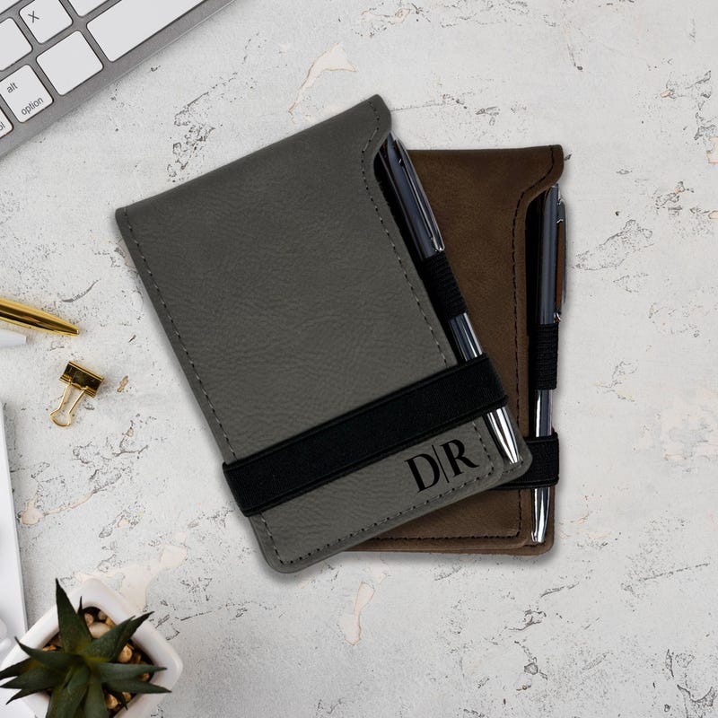 Leather Notepad - Etsy