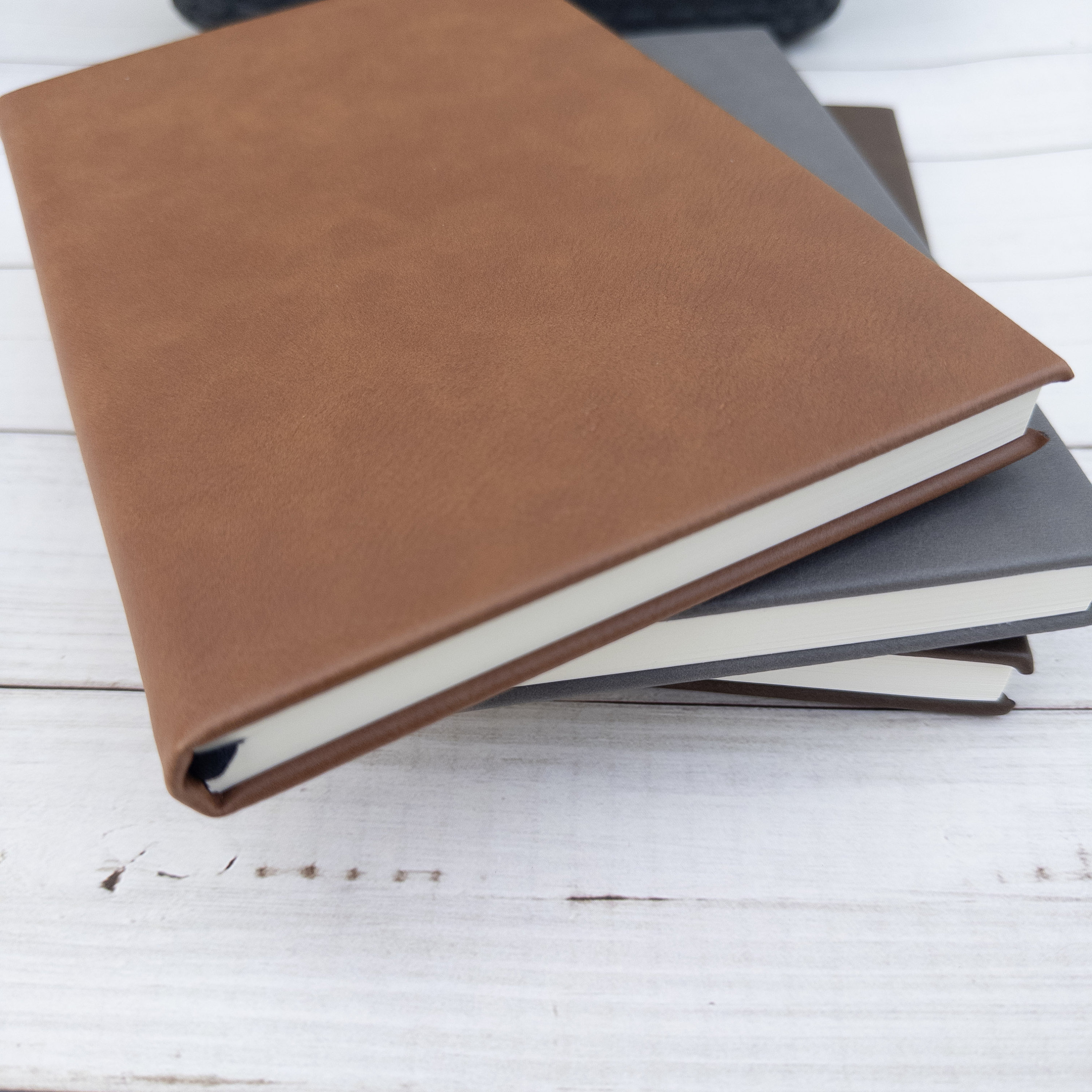 Personalized Mini Notebook, Custom Vegan Leather Journal, Small ...