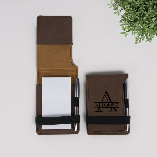 Leather Notepad - Etsy