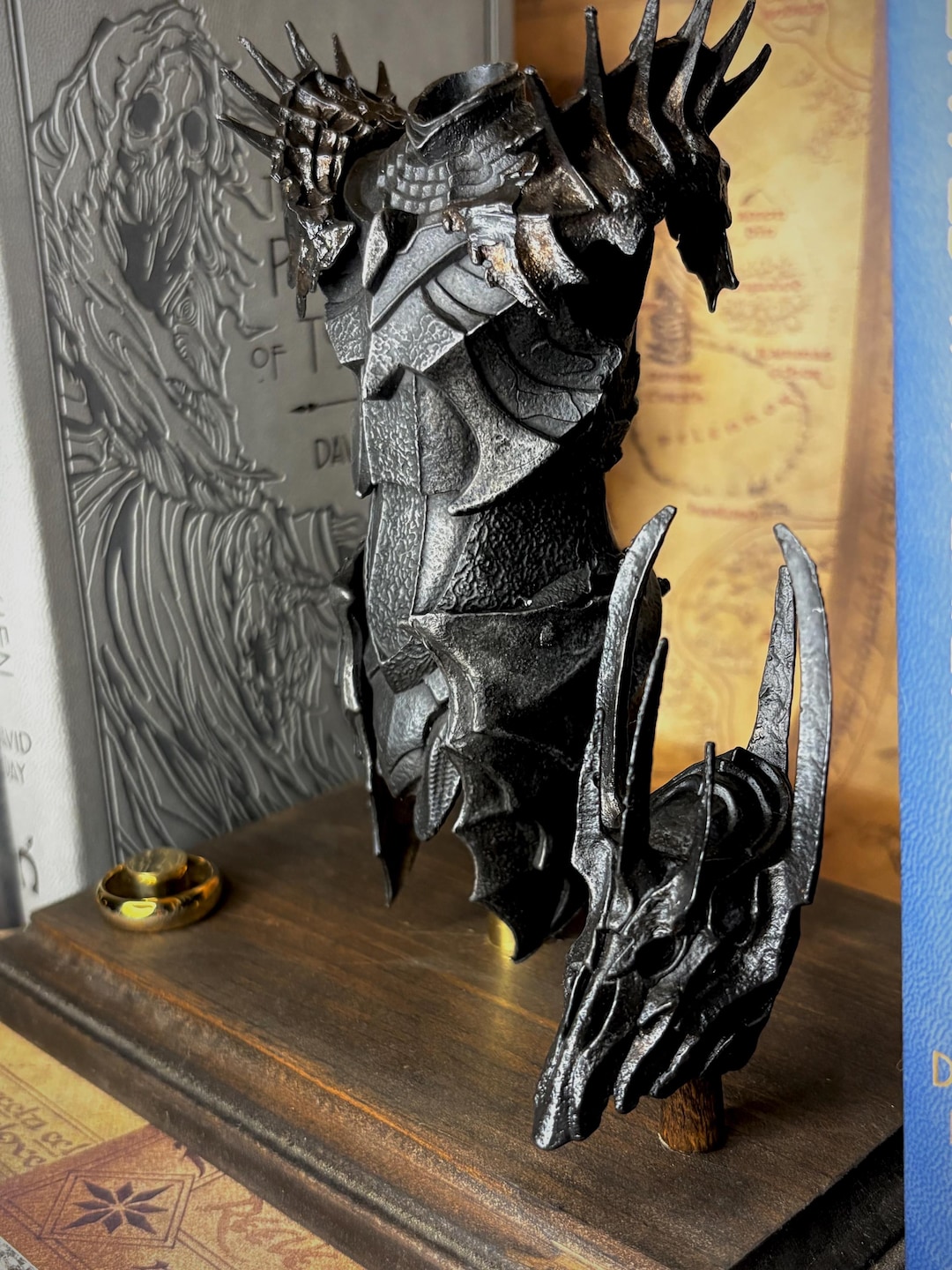 Cast Metal War Armour of Sauron - Etsy