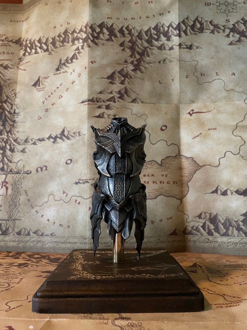 Cast Metal War Armour of Sauron - Etsy