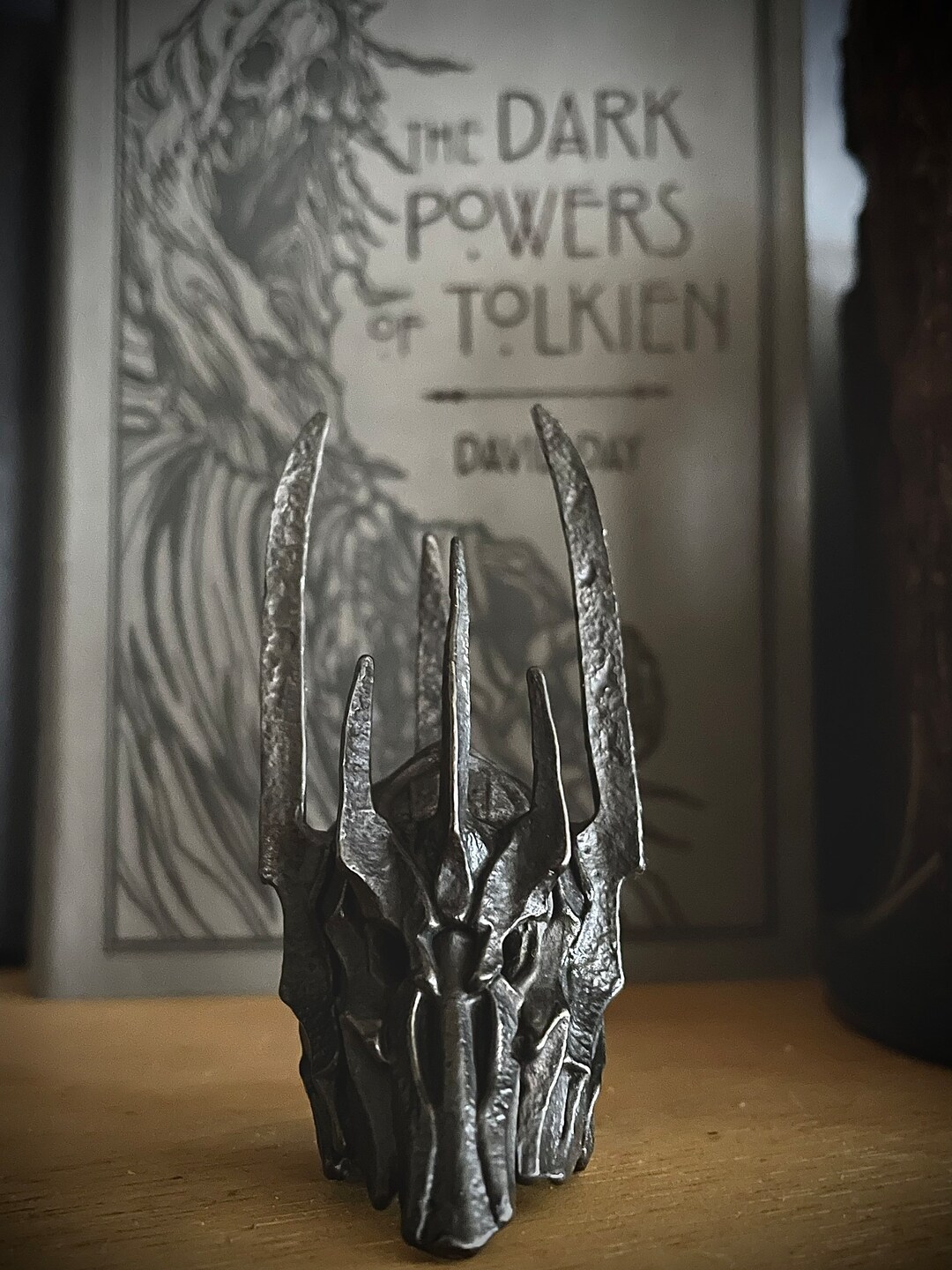 Cast Metal War Helm of Sauron - Etsy
