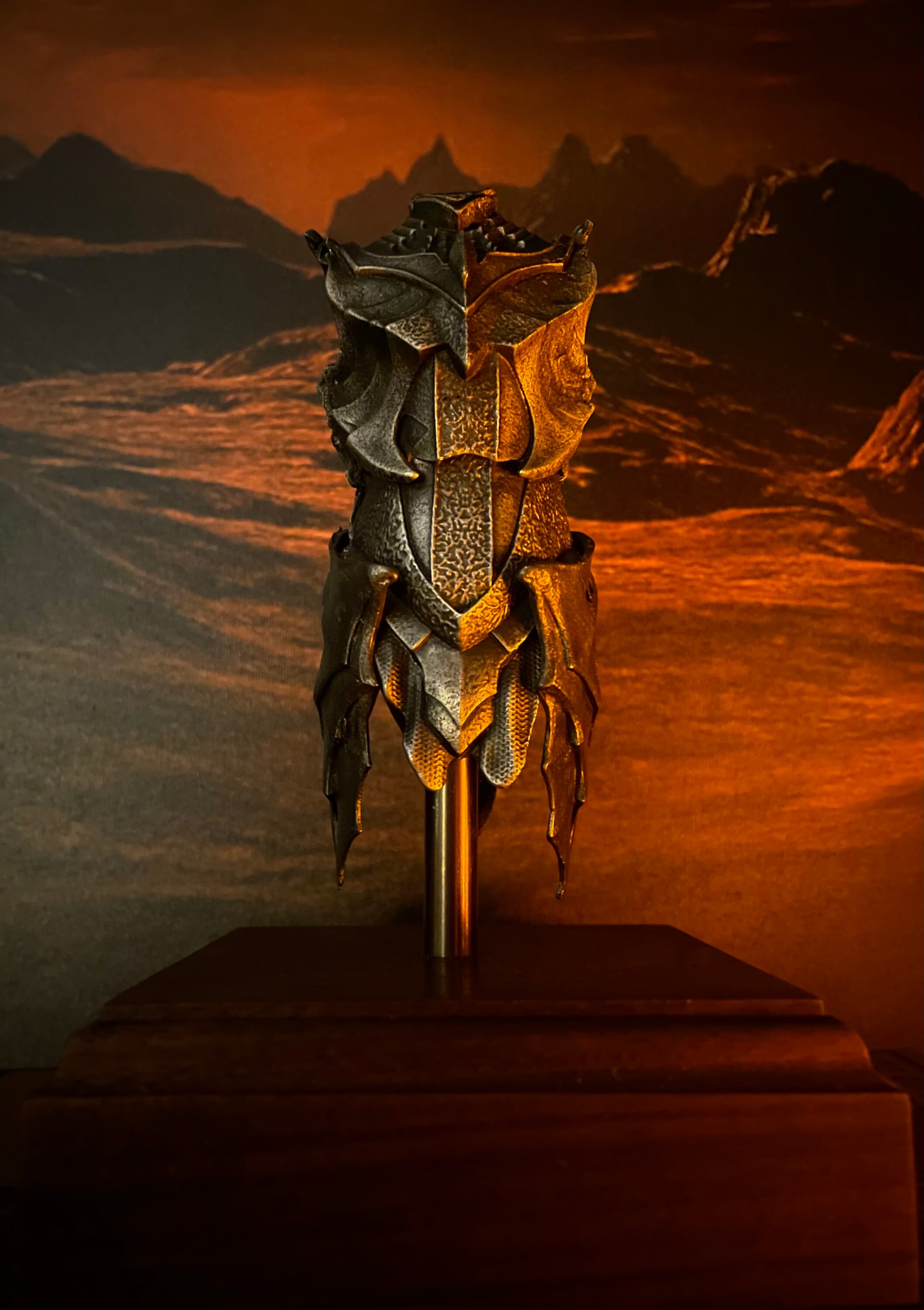 Cast Metal War Armour of Sauron - Etsy