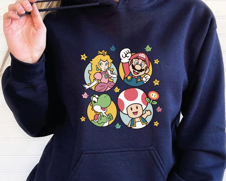 Retro Princess Peach Mario Shirt, Princess Peach Shirt,super Mario ...