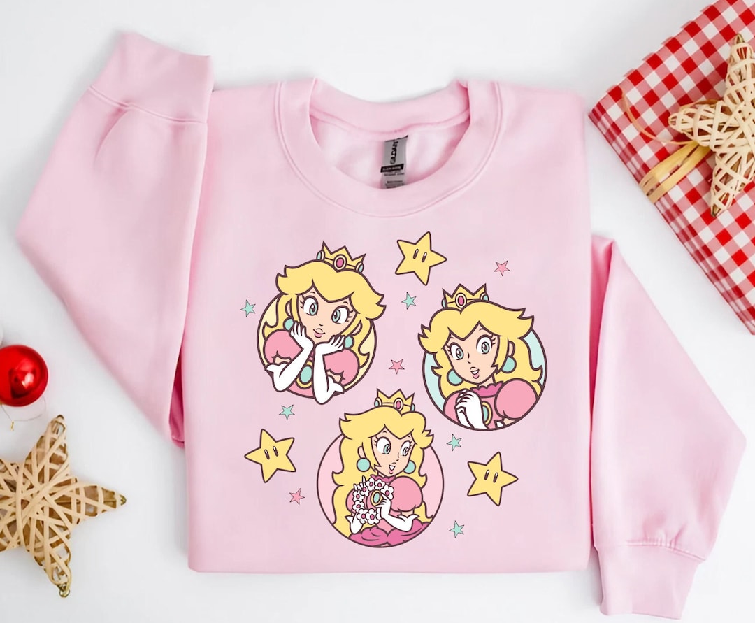Retro Princess Peach Mario Shirt, It’s Peach Time Shirt, Super Mario ...