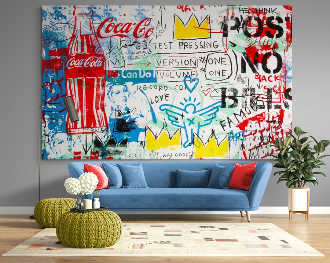 No Posts No Bills Street Art Canvas Print Pop Art Wall Decor Modern ...