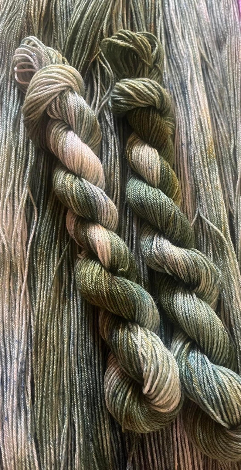 Mini Skein Bundle mini Skeins 20 Gram Yarn hand Dyed tonal - Etsy