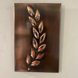 Border Copper Tiles Backsplash, Elegant Handmade Copper Wall Decor - Etsy