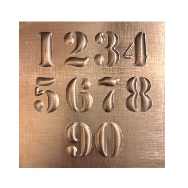 Copper House Number - Etsy UK