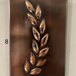 Border Copper Tiles Backsplash, Elegant Handmade Copper Wall Decor - Etsy