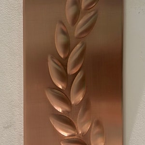 Border Copper Tiles Backsplash, Elegant Handmade Copper Wall Decor - Etsy