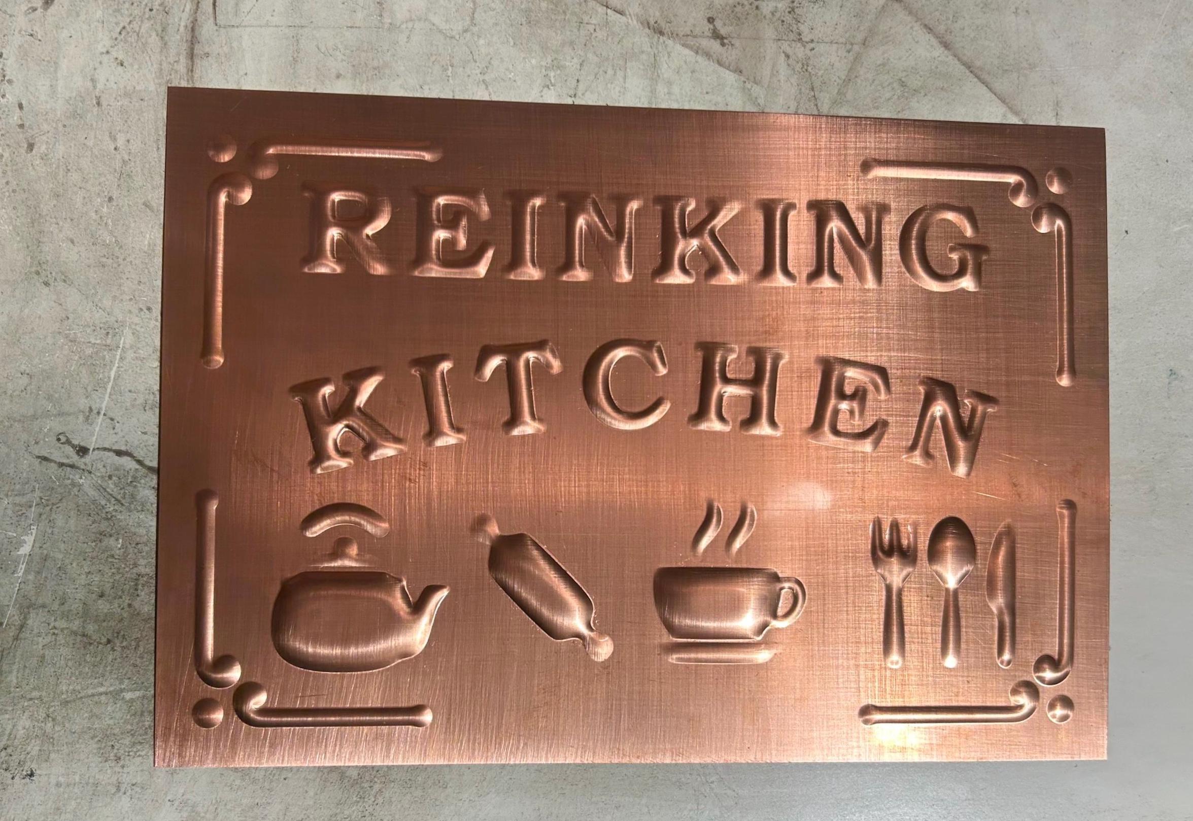Personalized Copper Panel Backsplash Custom Copper Sign, Mom Mothers ...