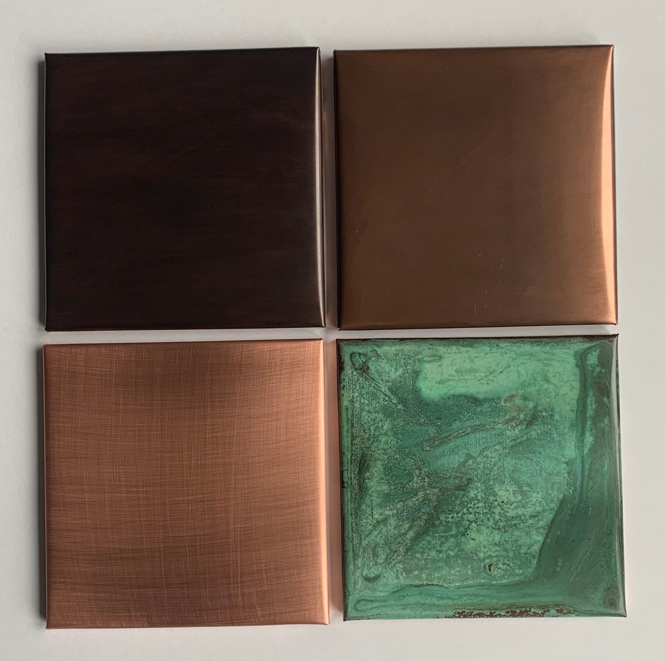 Elegant Copper Tiles in Various Sizes and Patina Finishes, Copper ...
