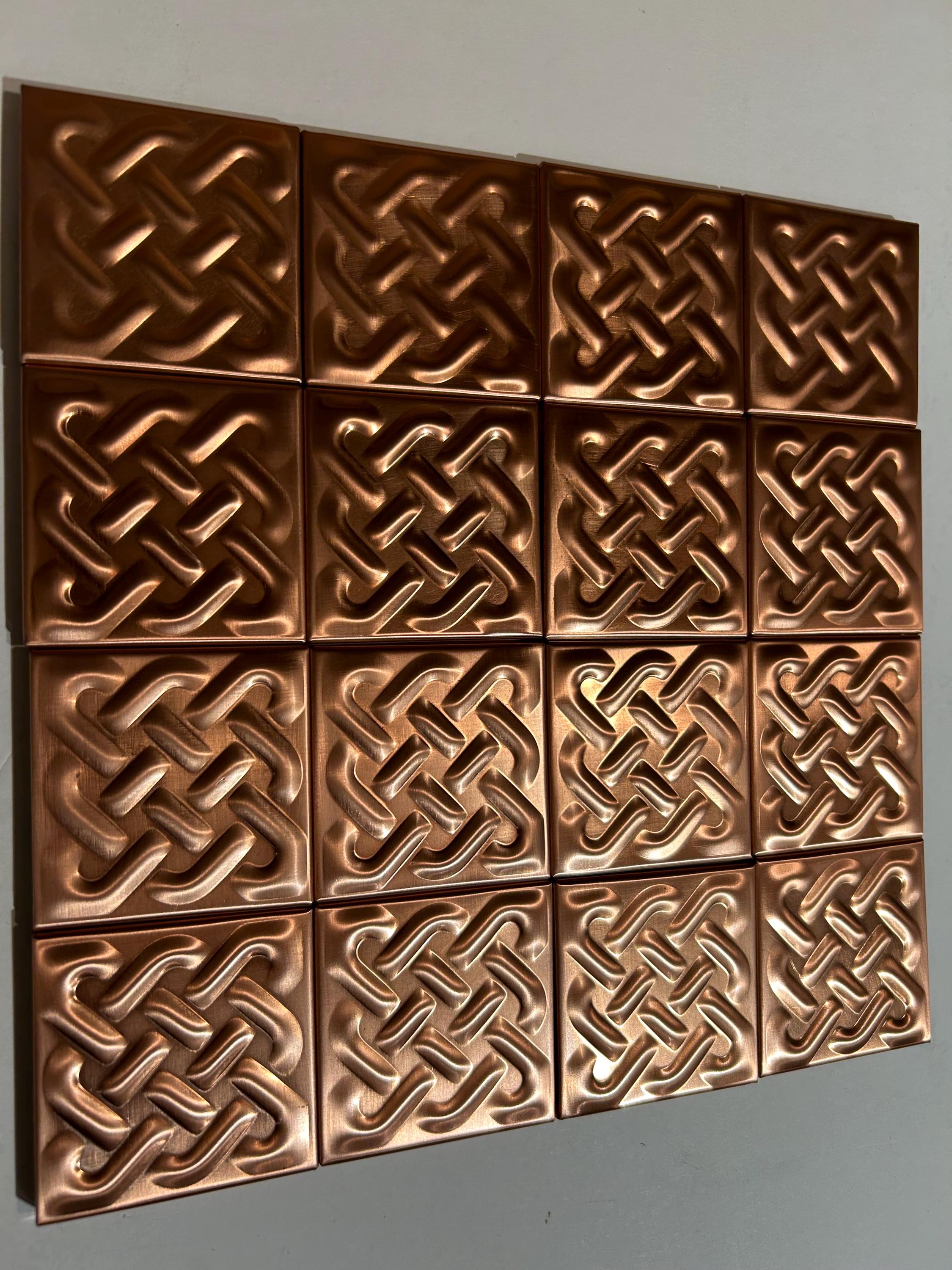Celtic Knot Copper Tile, Panel, Backsplash - Etsy