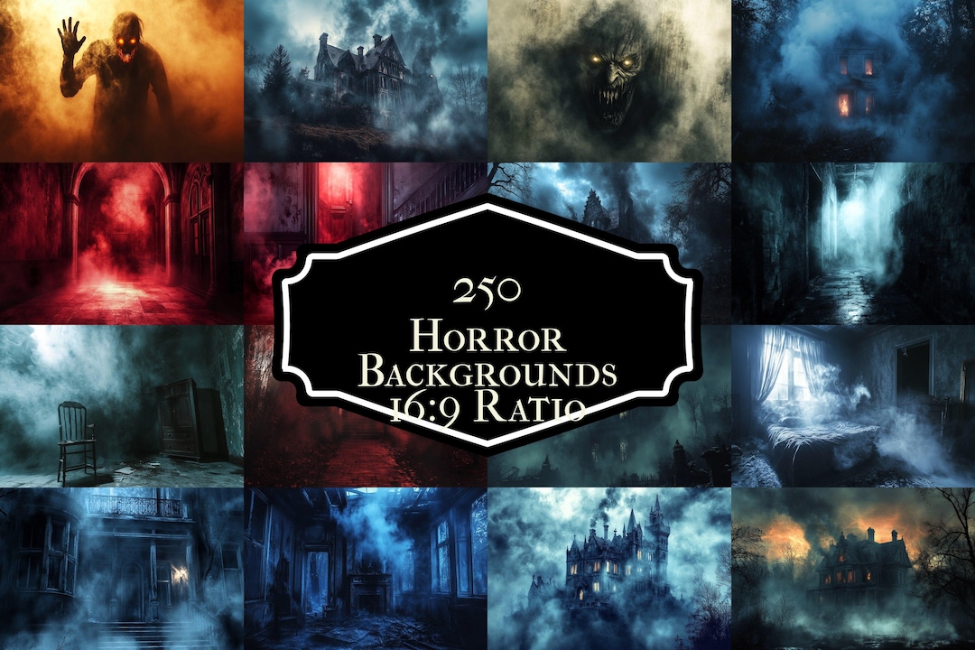 250 Horror Streaming Backdrops, Eerie TV Wallpaper (PNG) - Etsy