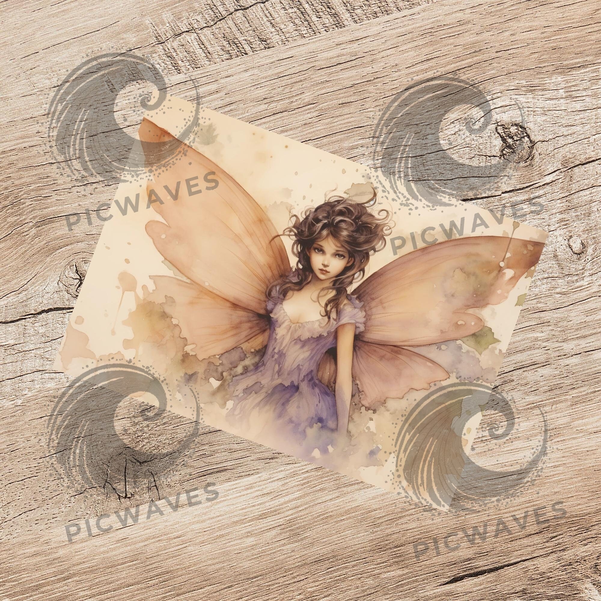 Fairy Junk Journal Printable Fairy Fantasy Papers, Magic Fairy Journal ...