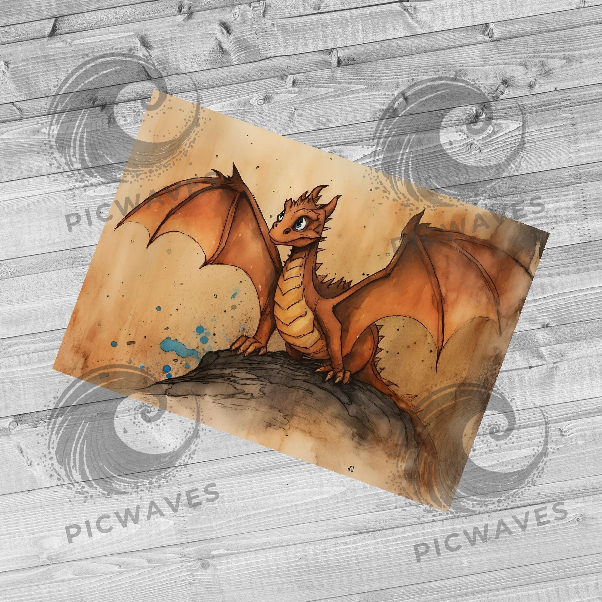 Dragon Junk Journal Pages, Dragon Junk Journal, Dragons Printable Pages ...