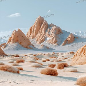 Desert Mirage Digital Backdrops for Photography - High-resolution ...